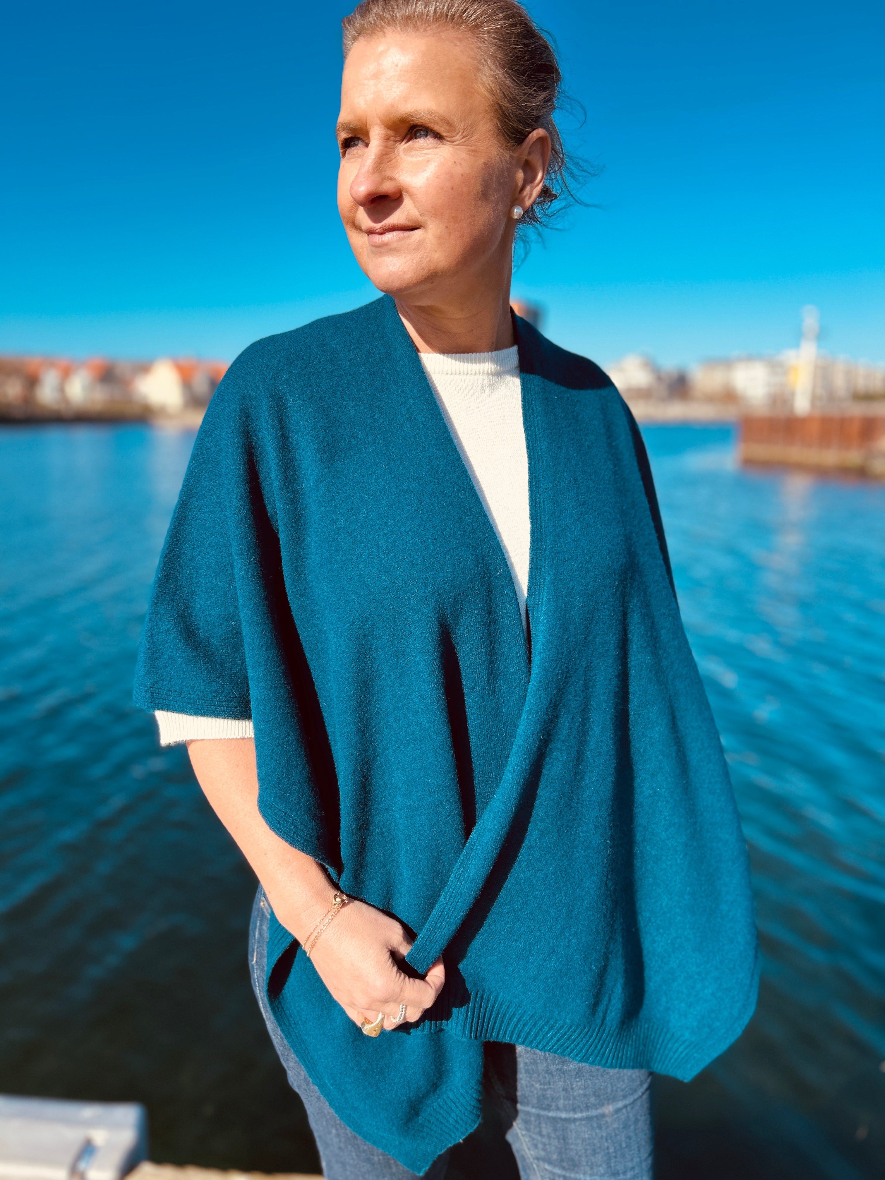 Open Poncho | Svensk Design | Mi&Cashmere